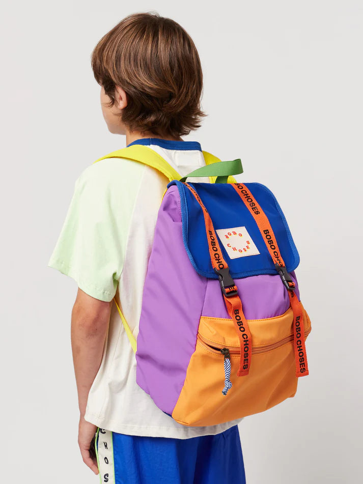 Bobo Choses Color Block Backpack – blanchou