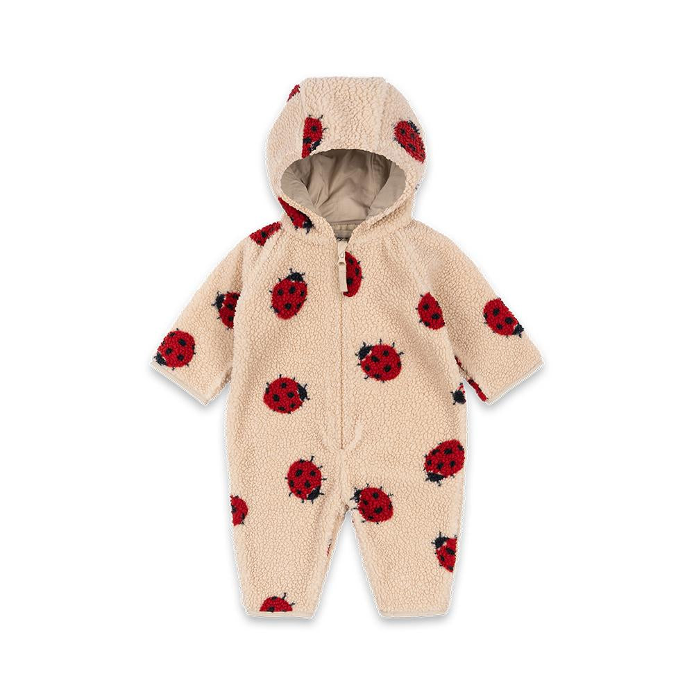 Jody Teddy Onesie GRS, Ladybug Sand – blanchou